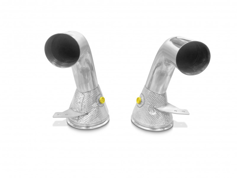 Sports exhaust catalytic converter delete pipes Porsche 992 turbo and ...