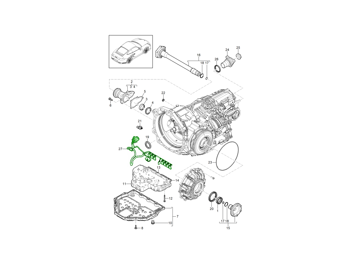 Buy Porsche 997 (911) MK2 2009-2012 997 MKII Carrera C4S 3.8L 2009 ...