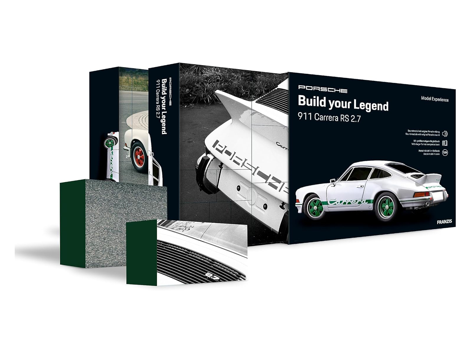 Porsche 911 Carrera RS 2.7, in 1:24 scale Model kit, Advent calendar ...