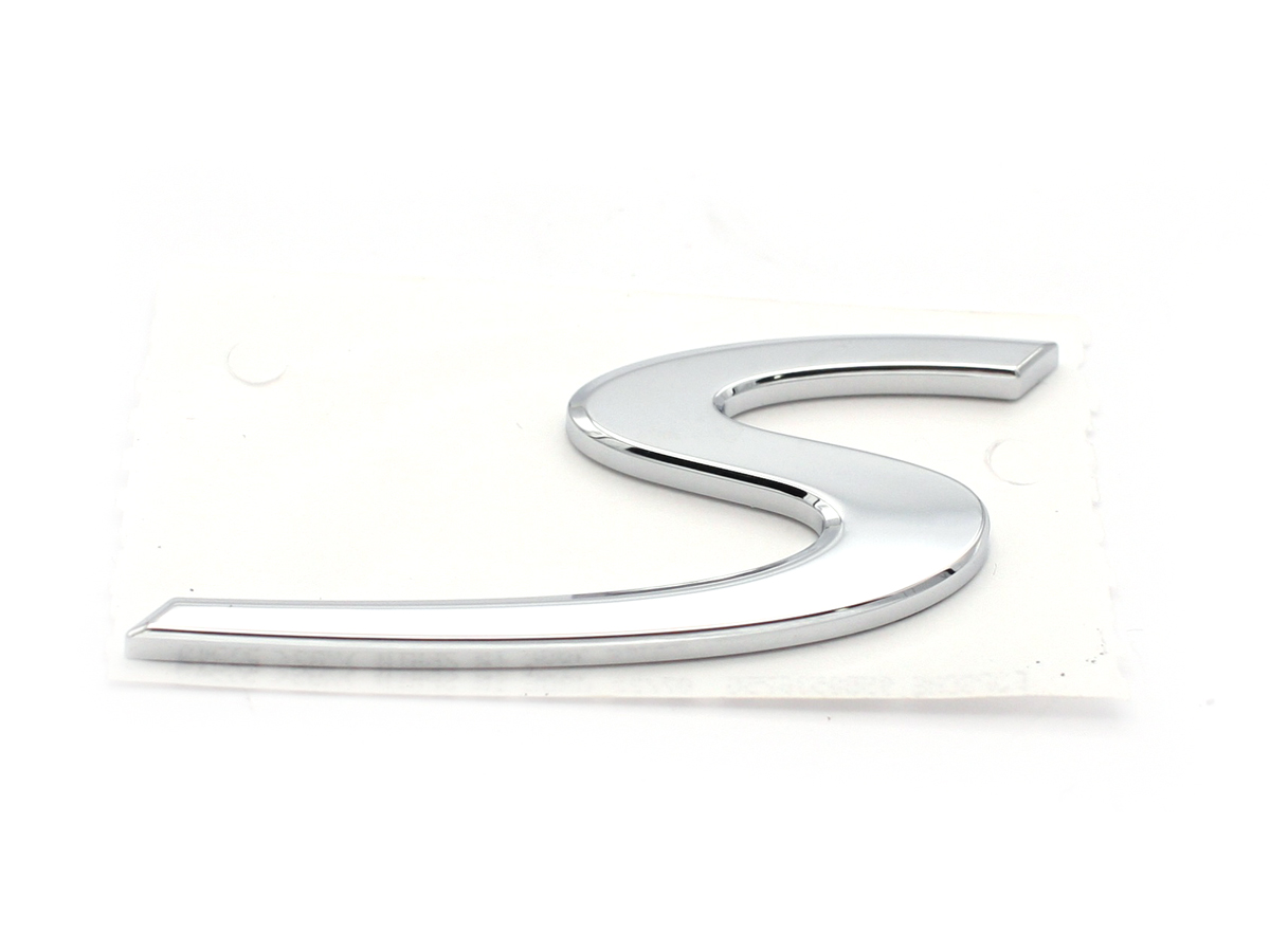PORSCHE Chrome rear badge for Porsche 95B Macan 95B853675G - 95B853675G ...