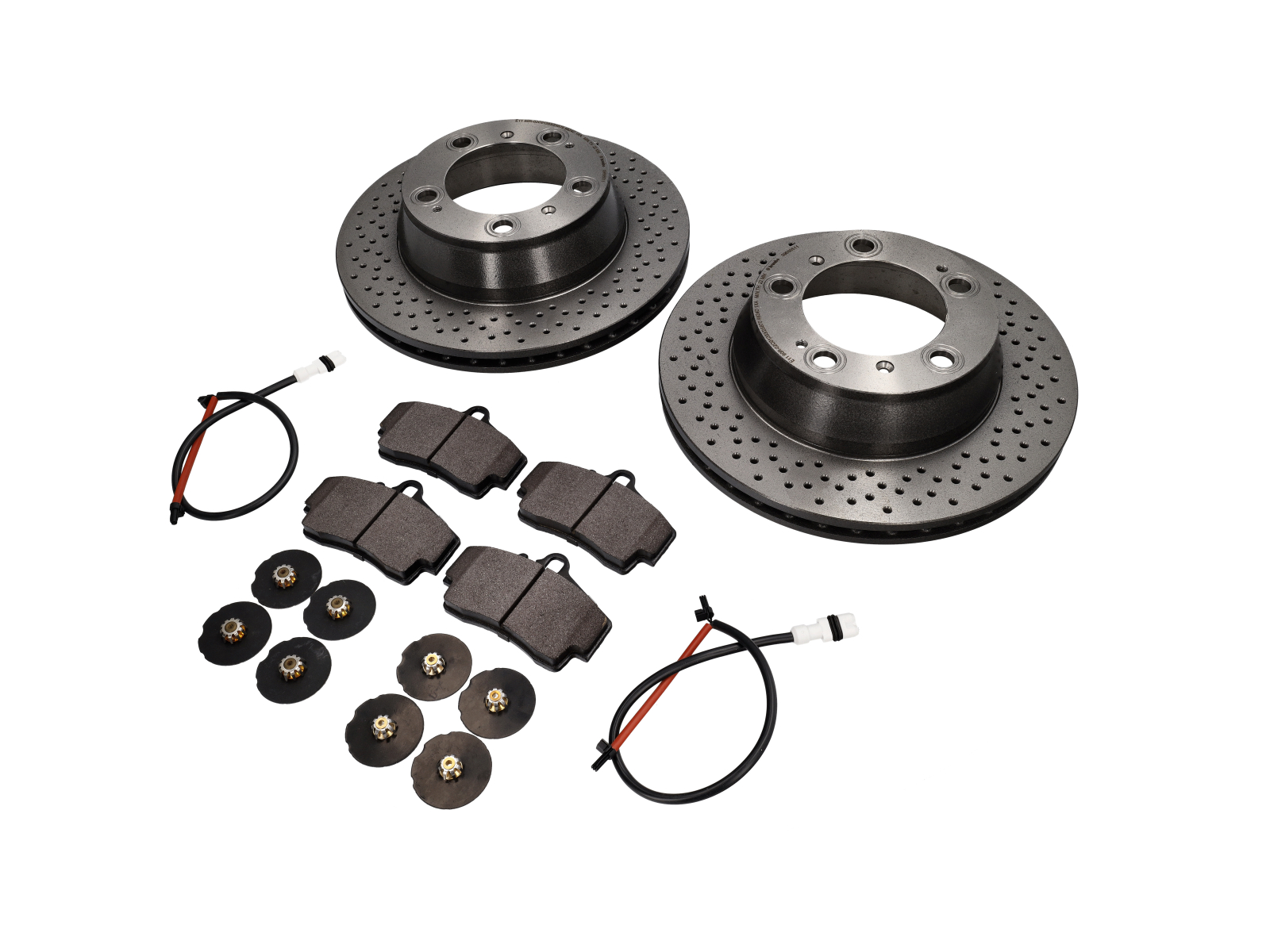 REAR Brake Pads and Brake Disc Package. Porsche 996 1997-04 ...