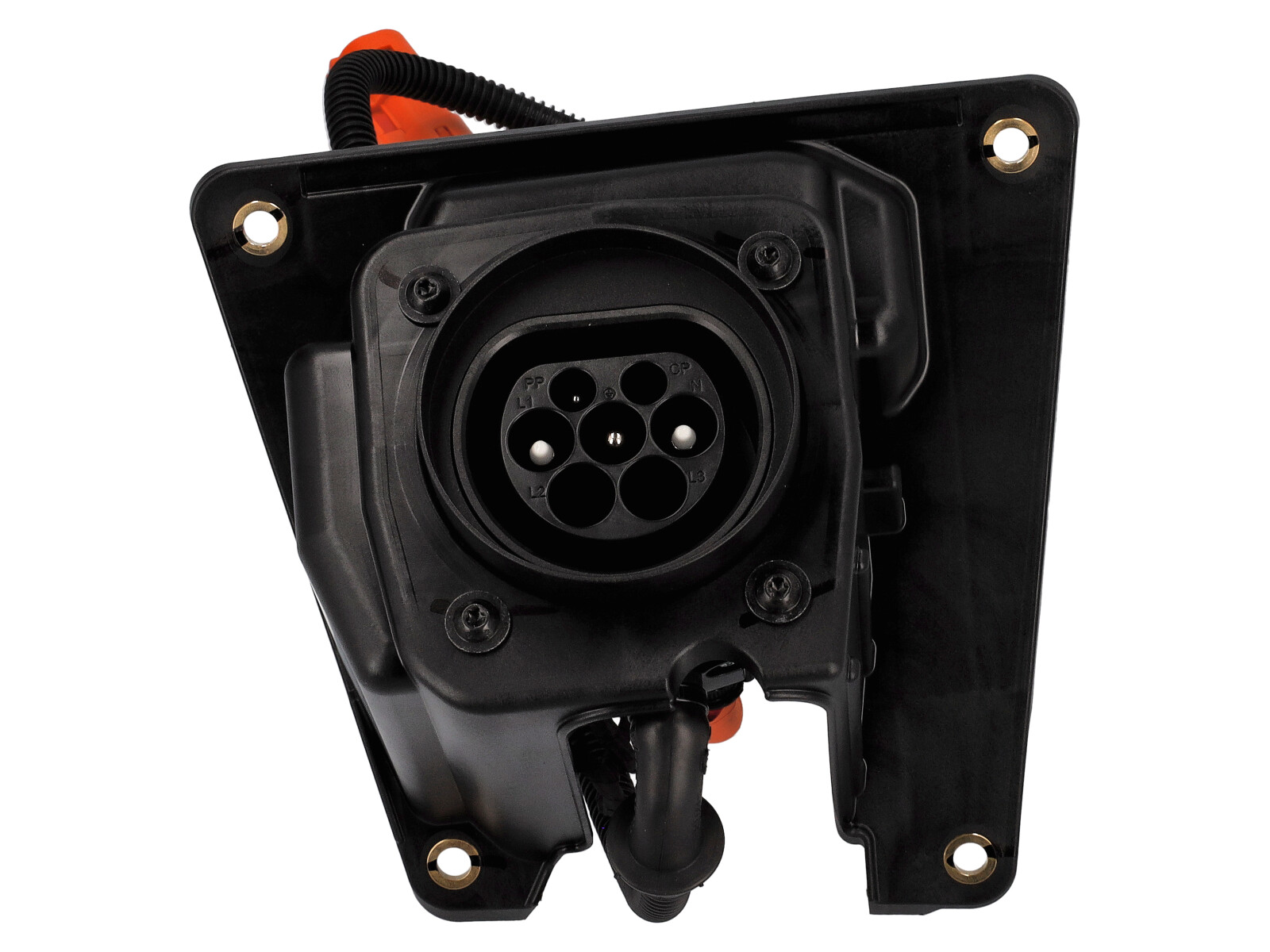 Porsche 9YA Cayenne High-voltage wiring set for charging socket ...