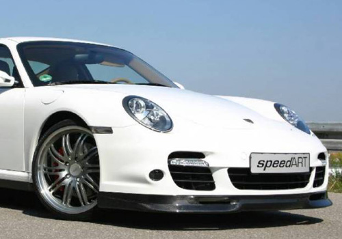 Front Lower Lip in Carbon SpeedART BTR. Porsche 997 Turbo - P97FSLTCA ...