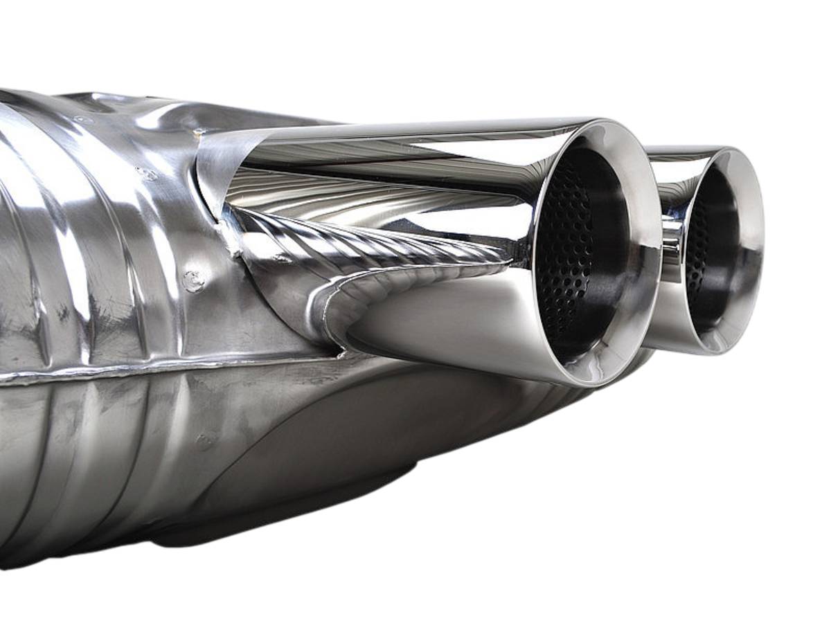 DesignTek Porsche Cayman Exhaust Muffler / Silencer Sport VALVETRONIC ...