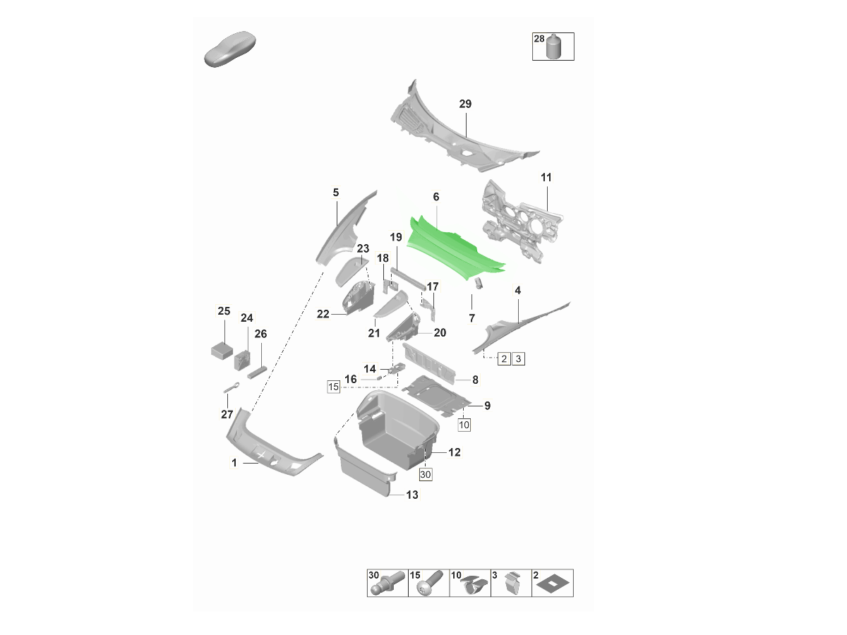 Genuine Porsche & Aftermarket Plastic Covers | OEM Body & Interior Trim ...