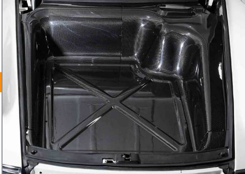 Rennline carbon fibre "frunk" Porsche 911 1977 - 1989 LHD with power ...