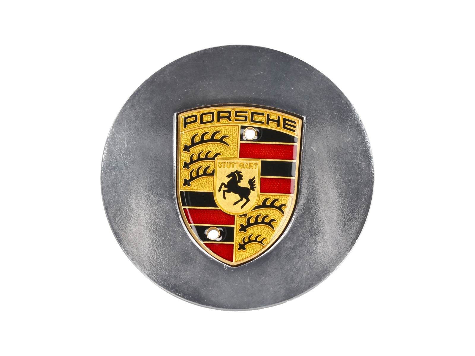 Wheel Cap Mirror finish with Gold Crest for Porsche - 99636130312 ...