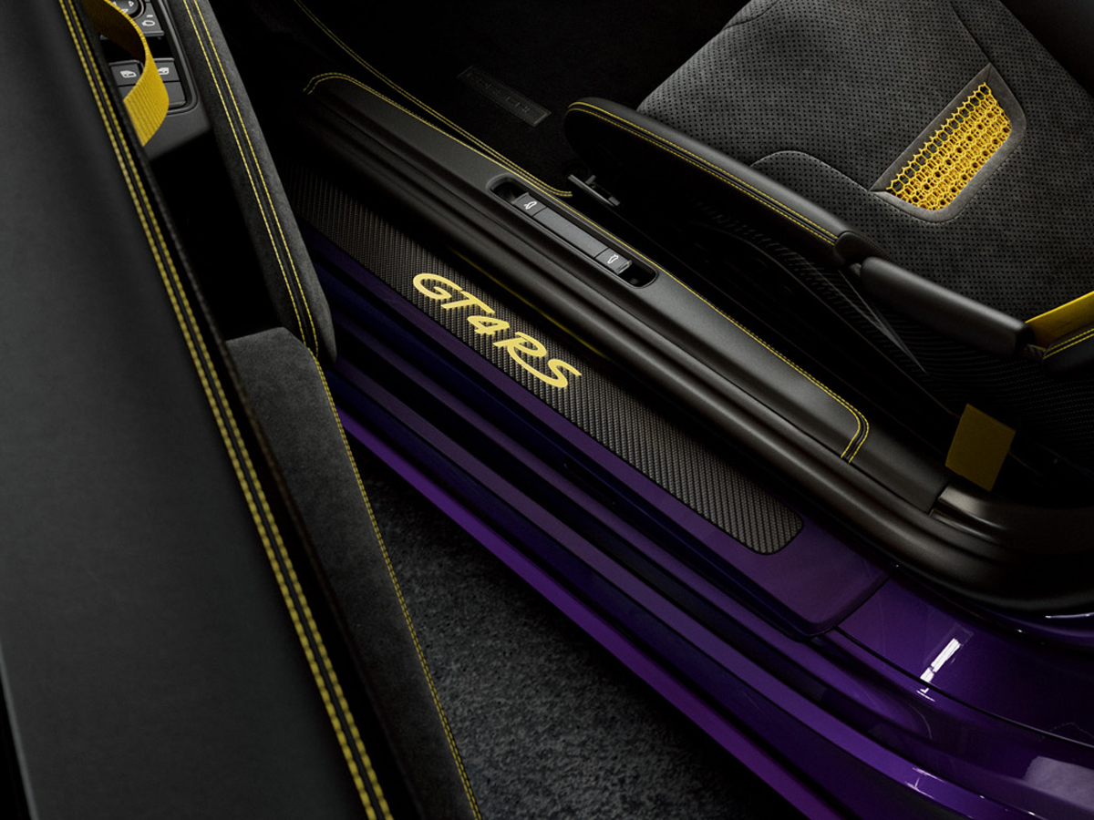 Porsche 982 Cayman GT4 RS Side sills trims Carbon Fibre 98104480038 ...