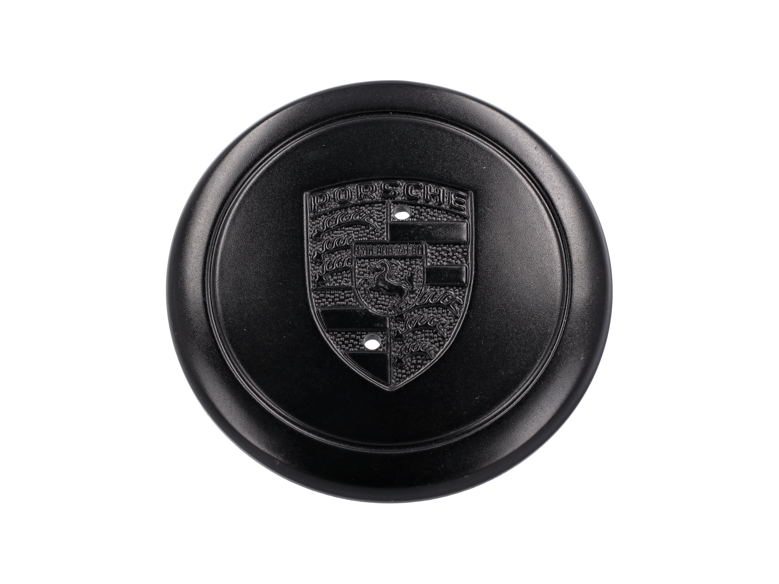Wheel Caps "Fuchs" black/metal imbossed crest - 91136103228 | Design 911