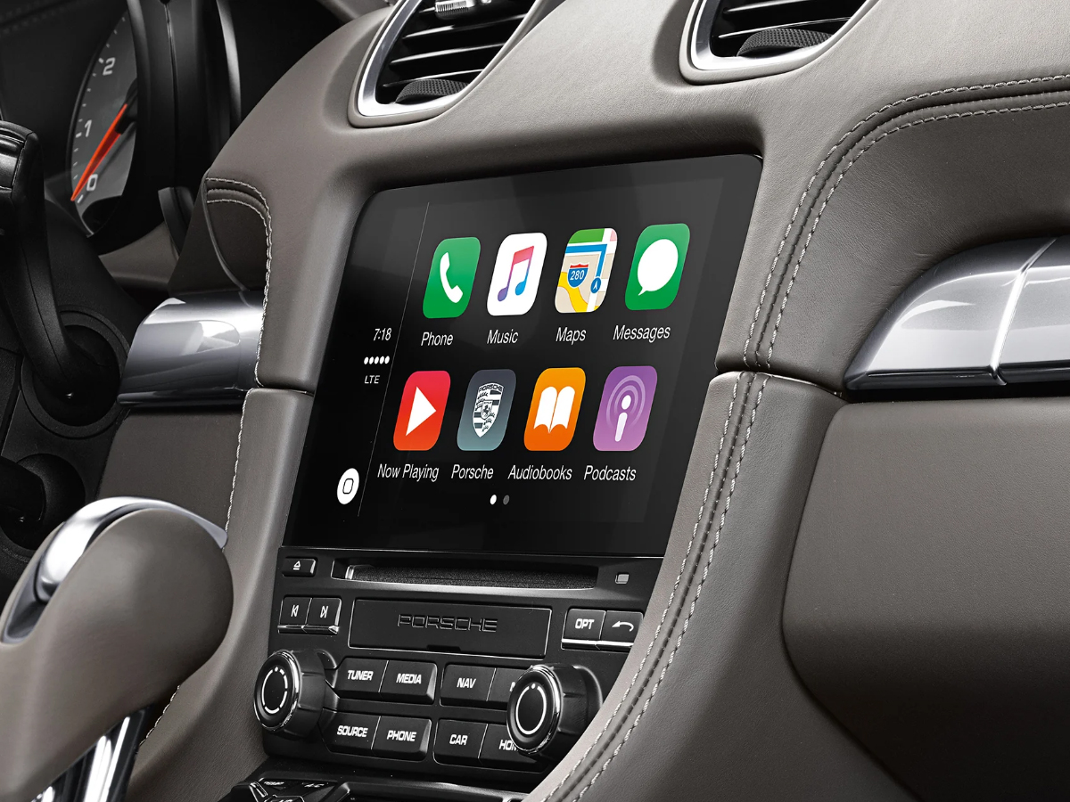 Porsche 718 Boxster Cayman Retrofit kit APPLE CARPLAY 98204490006 ...