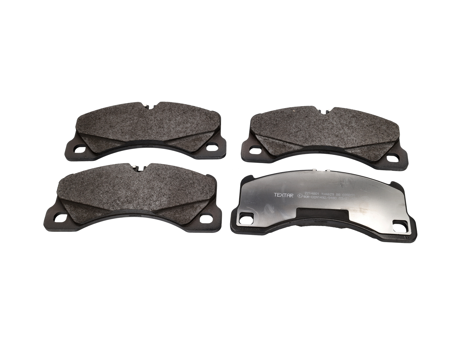 1 set of brake pads for disc brakes - 9Y0698151AN | Design 911