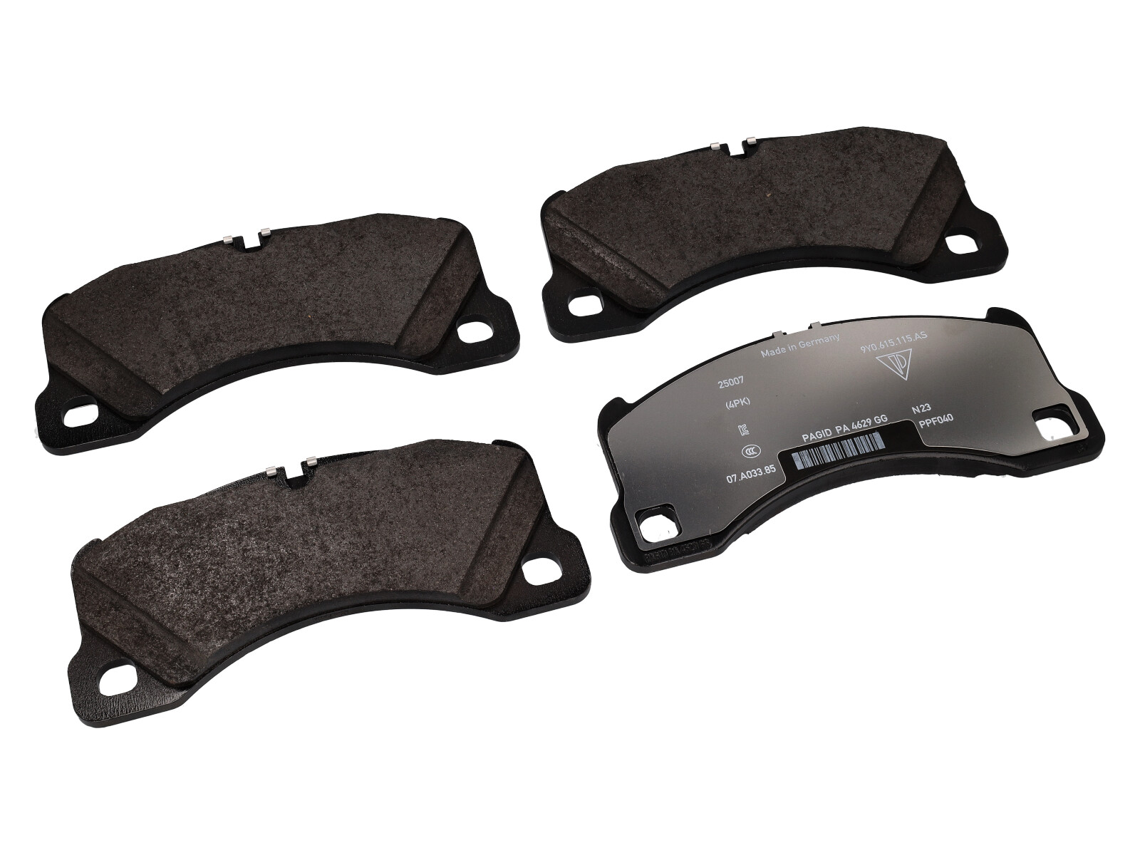 Porsche Cayenne Brake pads Front 9Y0698151AS - 9Y0698151AS | Design 911