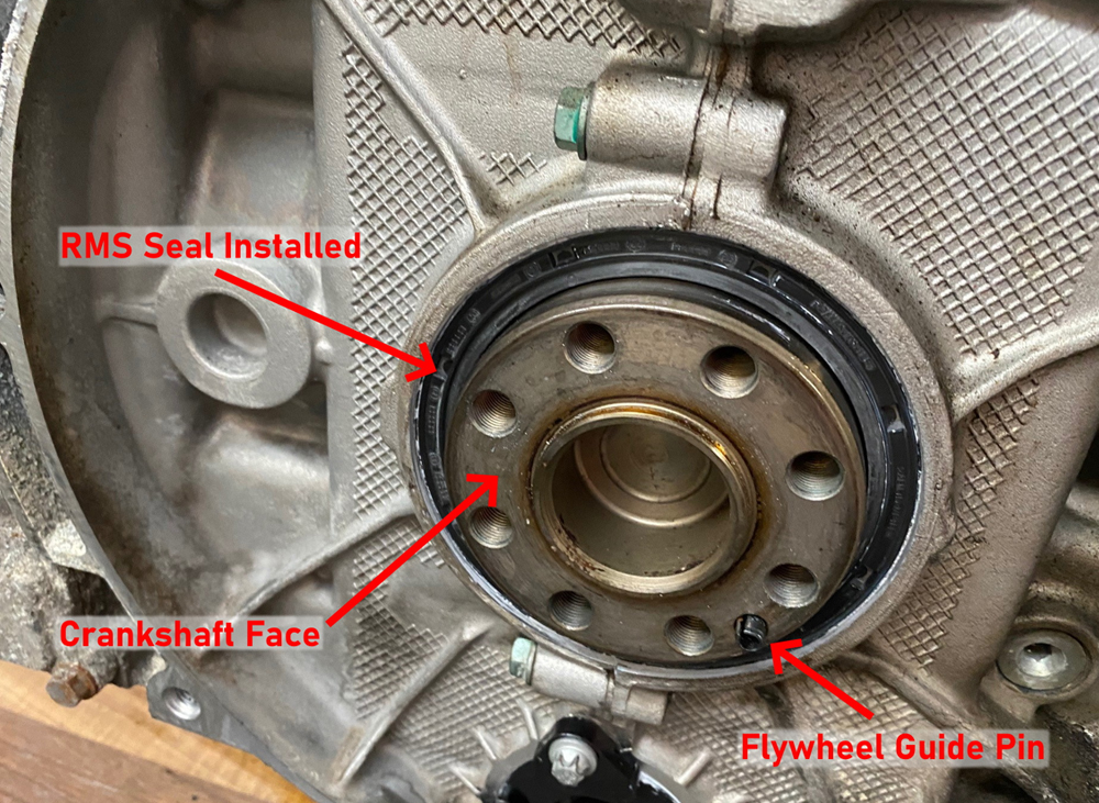 Rear main oil seal fitting tool for Porsche Boxster and 911 M96/M97 ...