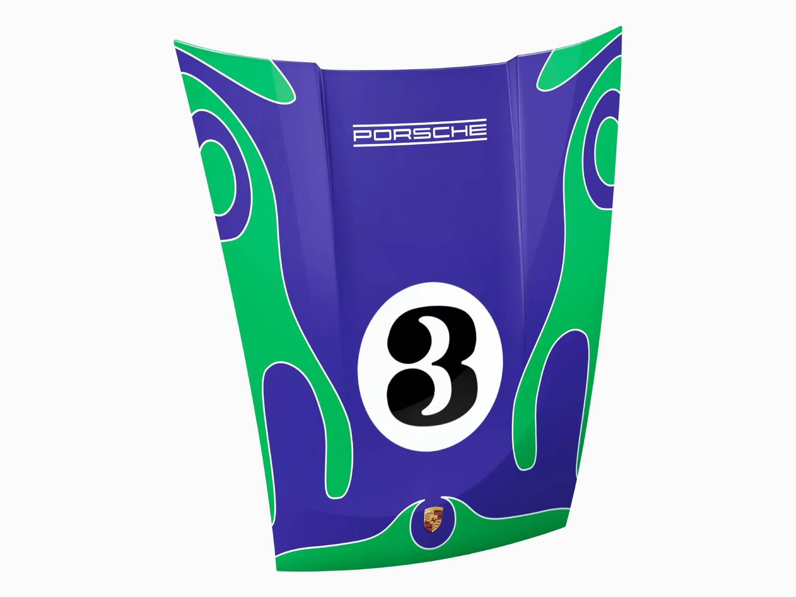 WAP0503020S0MR 911 Bonnet Wall Art - Martini Racing Psychedelic ...