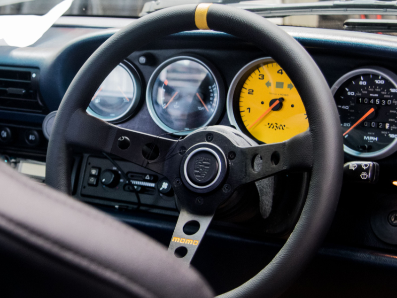 M11111811312L Momo MOD.07 Steering Wheel Black Leather ...