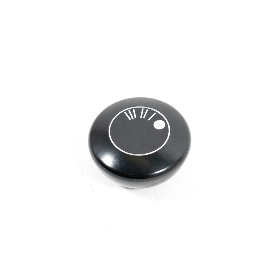 Rennline billet aluminium A/C fan speed control knob. Porsche 911 1974 ...