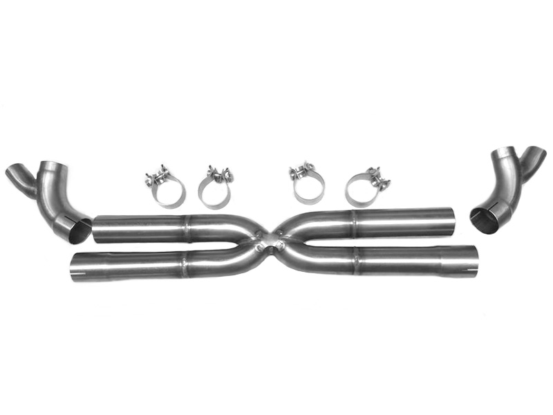 Porsche 997.2 Carrera X-pipe race exhaust P997.22.4080 - P991.20.4080 ...