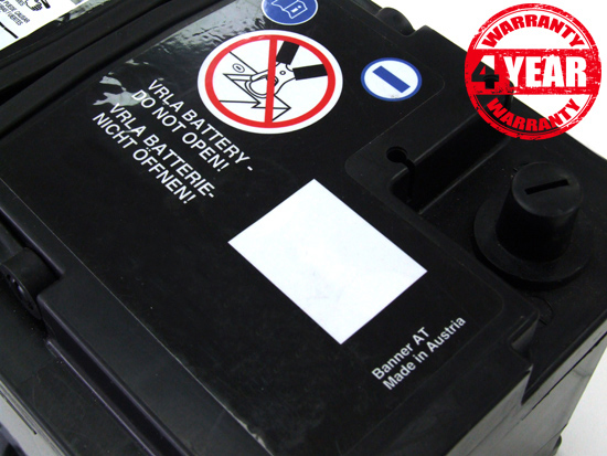 Car Battery 105Ah BANNER RUNNING BULL AGM Porsche OEM - 60501 | Design 911