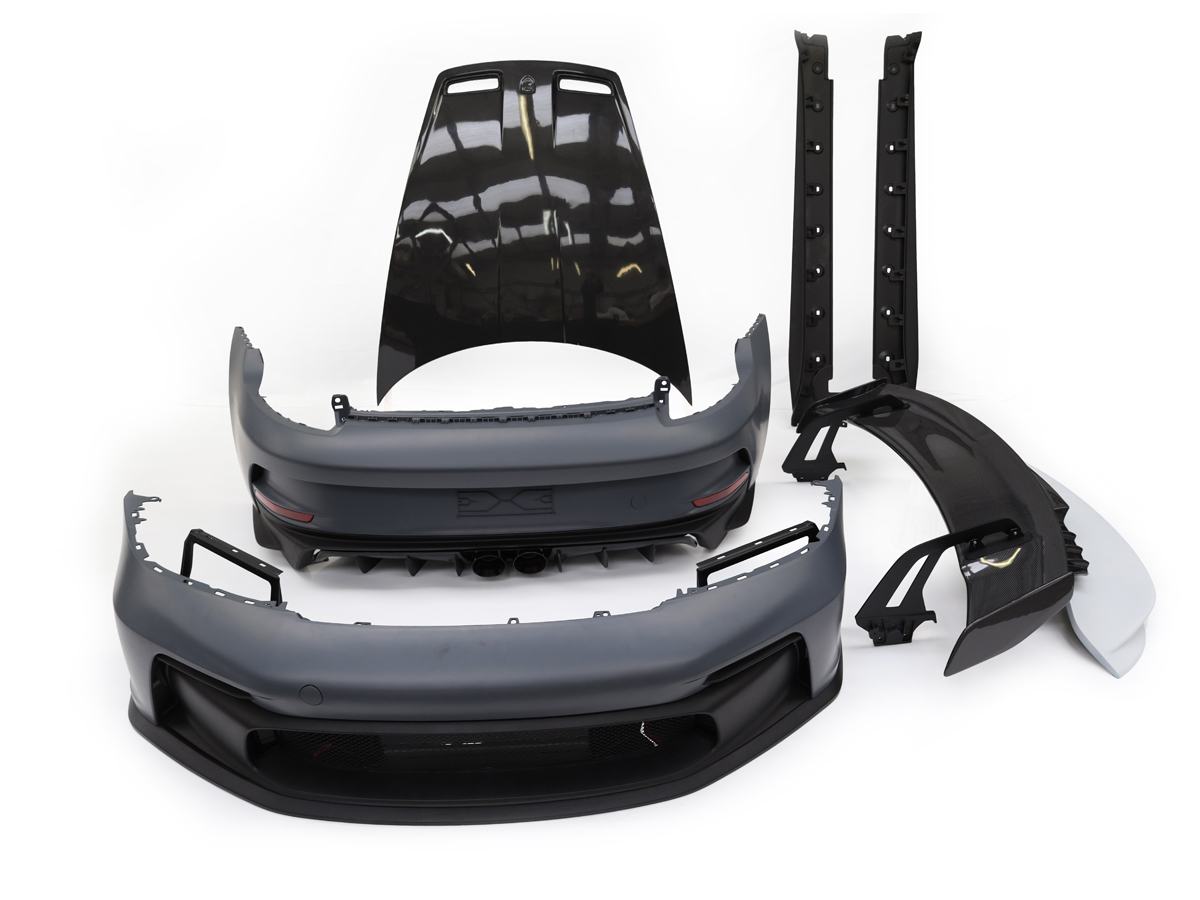 992 Upgrade to Porsche 992 GT3 look complete body kit - 992GT3KIT ...