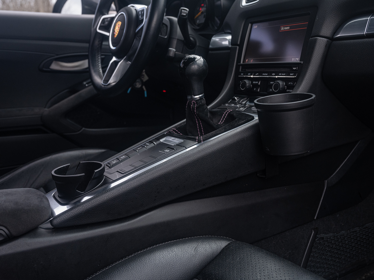 PCHLOW Cup drinks holder in centre console for Porsche 991 992 981 ...