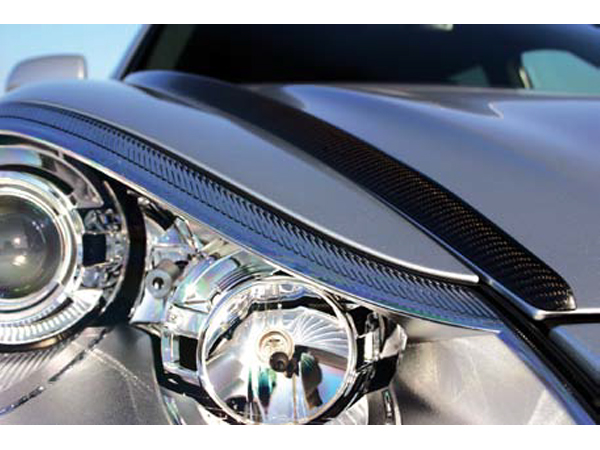 Bonnet Winglets / Spoiler TITAN SpeedART. Porsche 955 Cayenne P55.350. ...