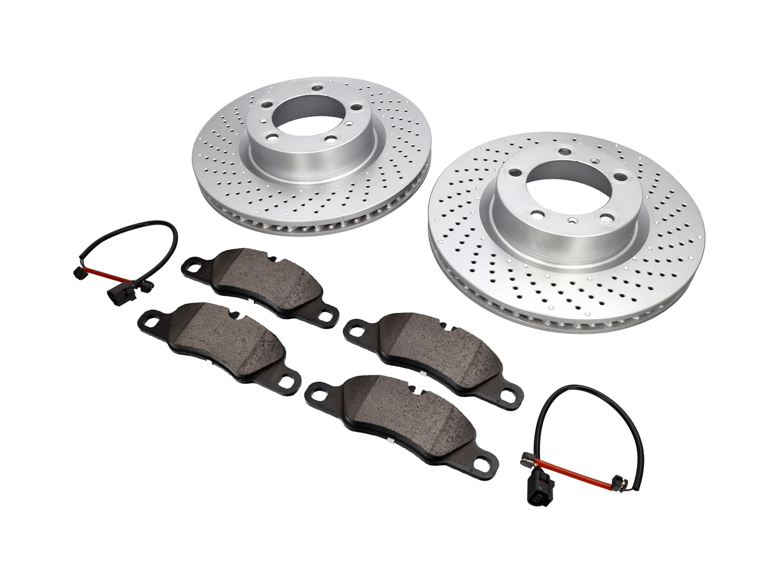 FRONT Brake Pads and Brake Disc Package. Porsche 981 - BRAKEKIT981SF ...