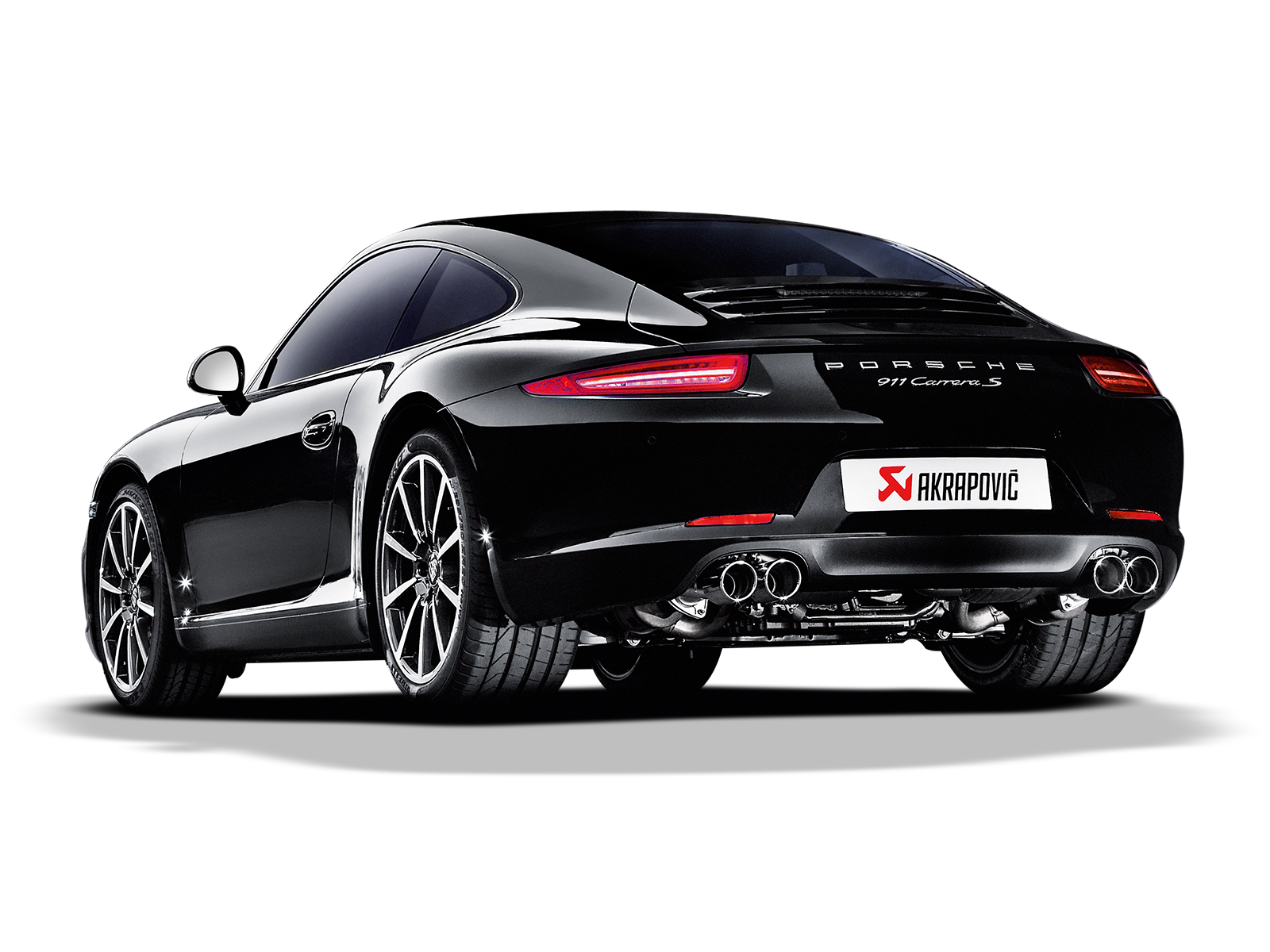 Akrapovic Titanium Exhaust System for Porsche 991 - S-PO991SO-HT/1 ...