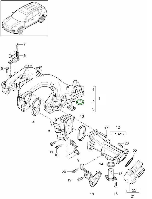 gasket - 95811014710 | Design 911