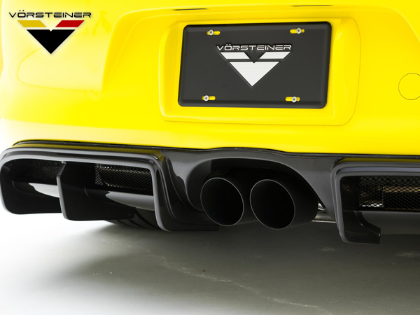 Vorsteiner V-CS Aero Rear Diffuser for Porsche 981 Cayman GT4 - 9701POV::1 | Design 911
