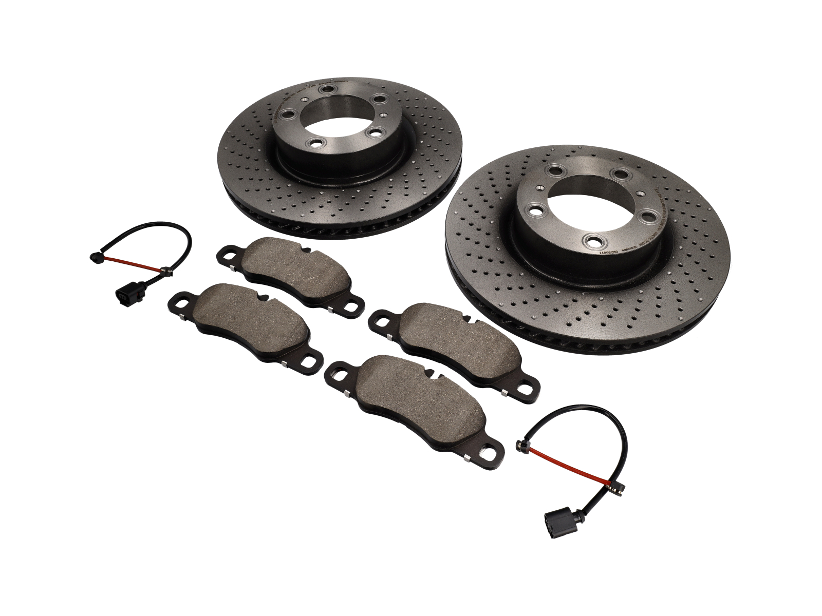 FRONT Brake Pads and Brake Disc Package Porsche 718 - BRAKEKIT718.F.BRE ...