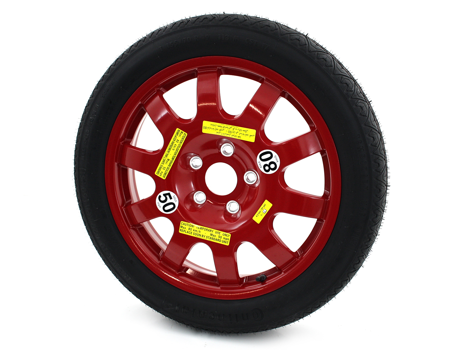 Emergency wheel Porsche 970 Panamera 4.8L 97036205000 - 97036205000 ...