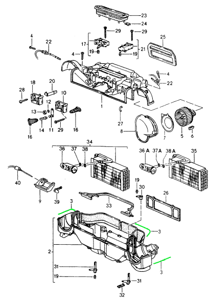 Valvola di espansione aria condizionata Porsche Panamera 970 ...