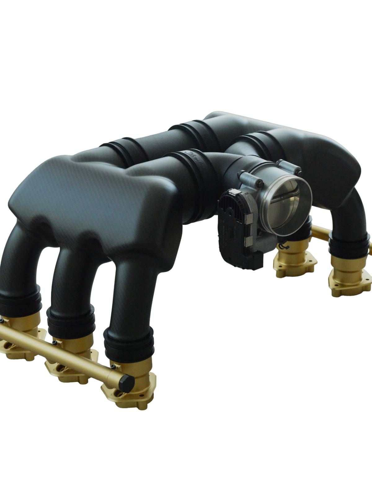 Drive by wire 82mm throttle body intake system carbon fibre. Porsche ...