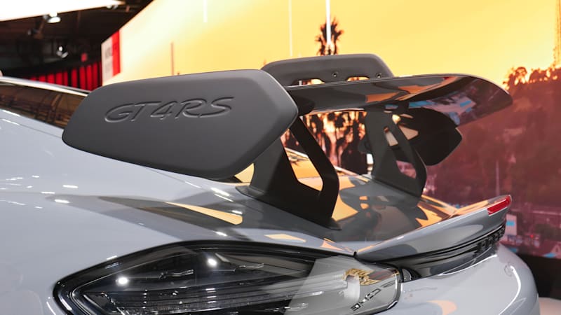 Rear spoiler / aerofoil Cayman GT4 RS Style. Porsche 718 / 982 ...