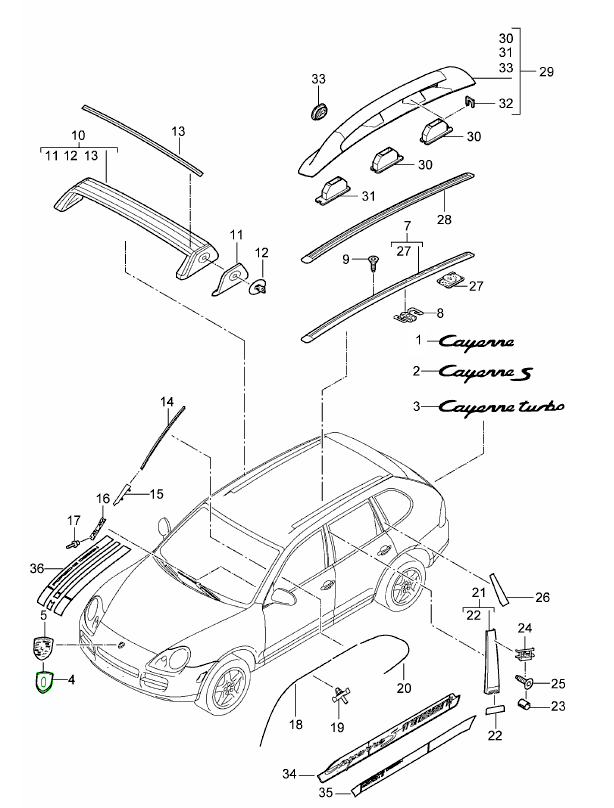 Original Porsche Part - 955559675007E9 | Design 911