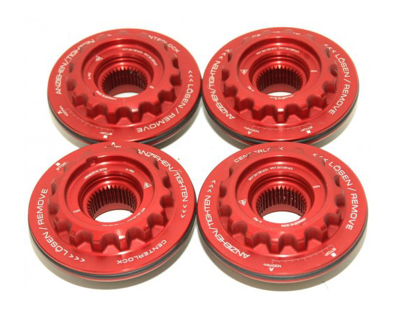 Porsche 997 GT3 Centre lock wheel nut set 99704465011 - 99704465013 ...