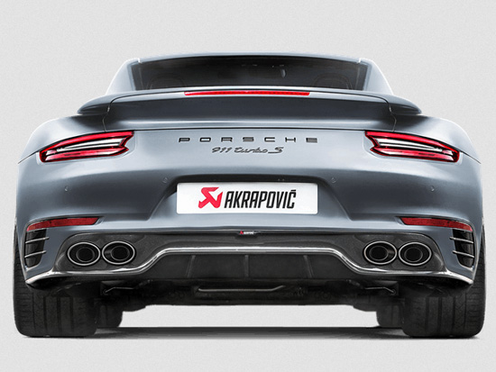Akrapovic Slip-On Line Titanium Exhaust System for Porsche 991 (911 ...