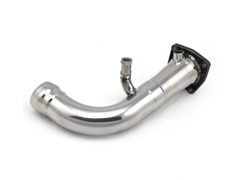 Sports exhaust catalytic converter delete pipes Porsche 997 Gen 2 turbo ...