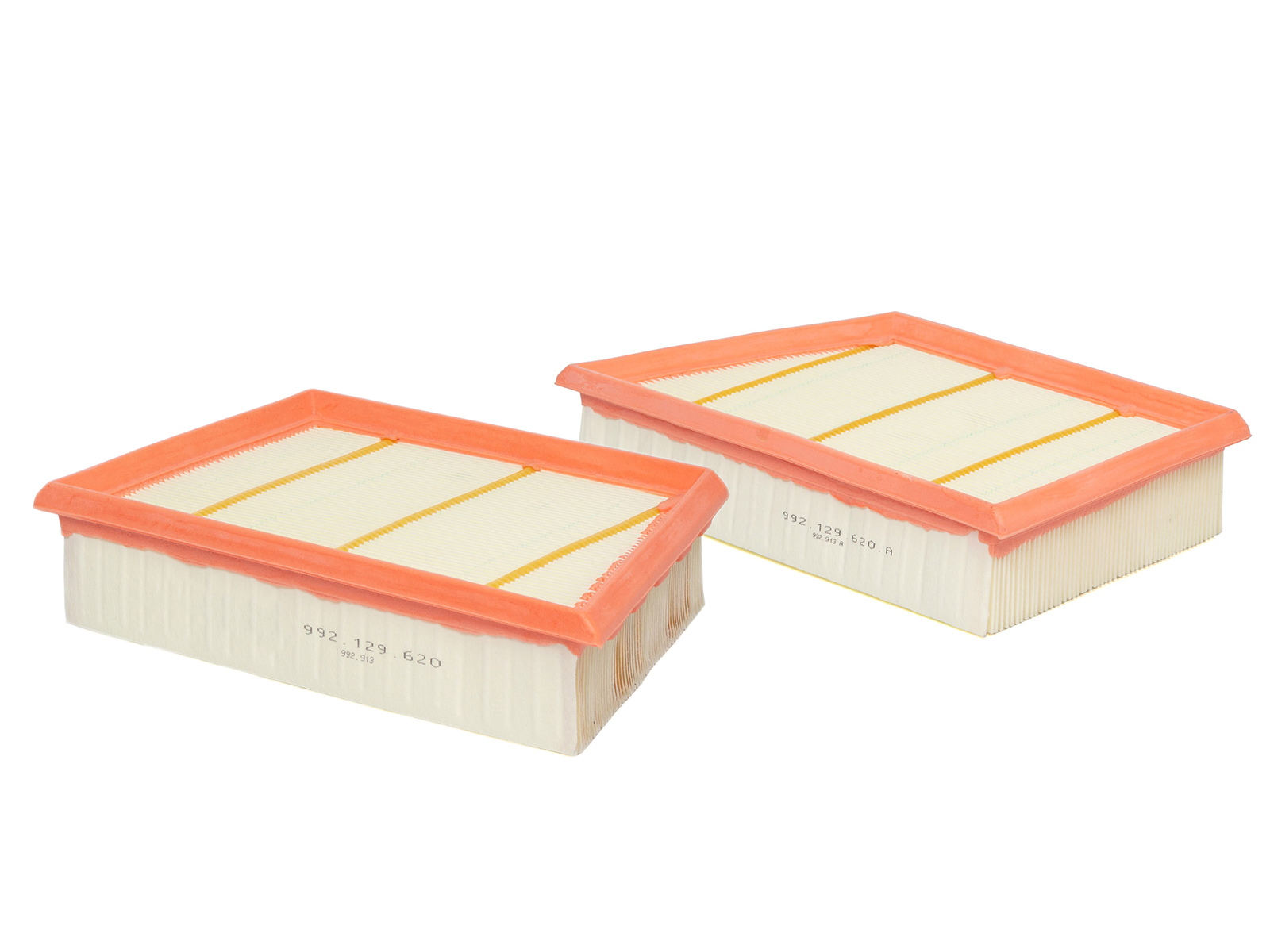 Air filters. Set of 2 Porsche 992.1 Carrera Left & Right 992129620 ...