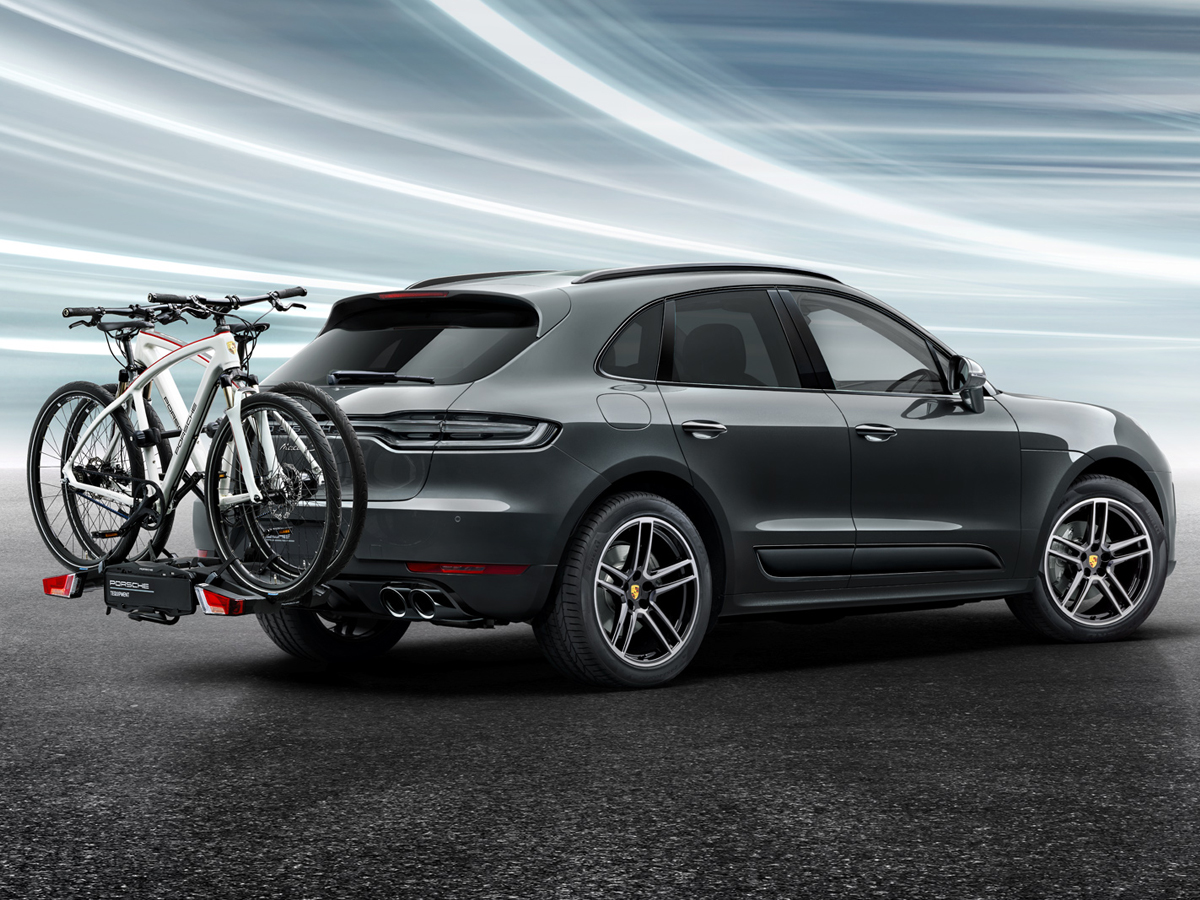 Porsche Macan Cayenne Panamera Rear-mounted bike rack 95B04483 95B04482 ...