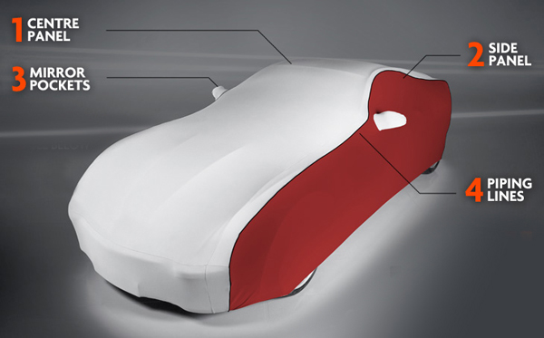 Indoor car cover 718 Cayman GT4 Design 98204400021 - 98204400021 ...