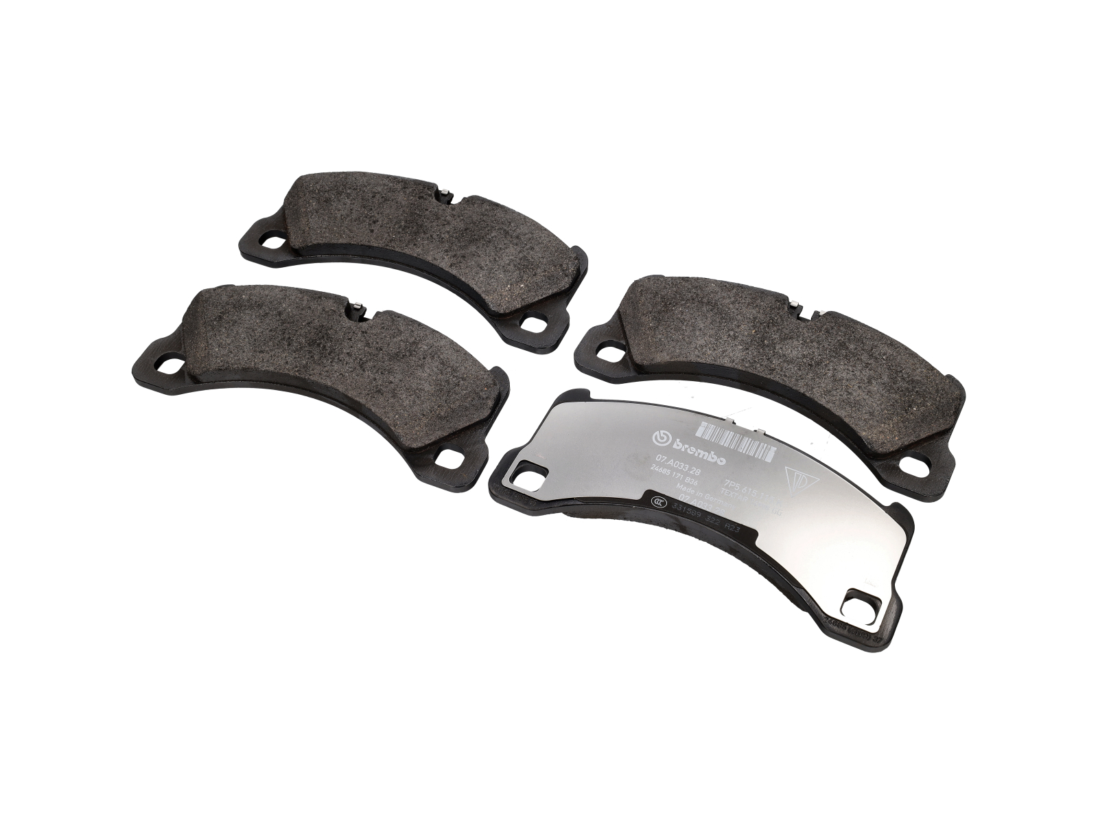 Brake Pads Front Porsche 958 Cayenne V6 3.6L / Diesel 3.0L 958698151A ...