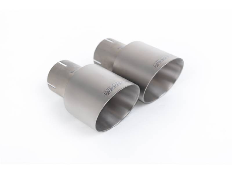 Milltek Sports Exhaust Rear Silencer Delete With Titanium Trims ...