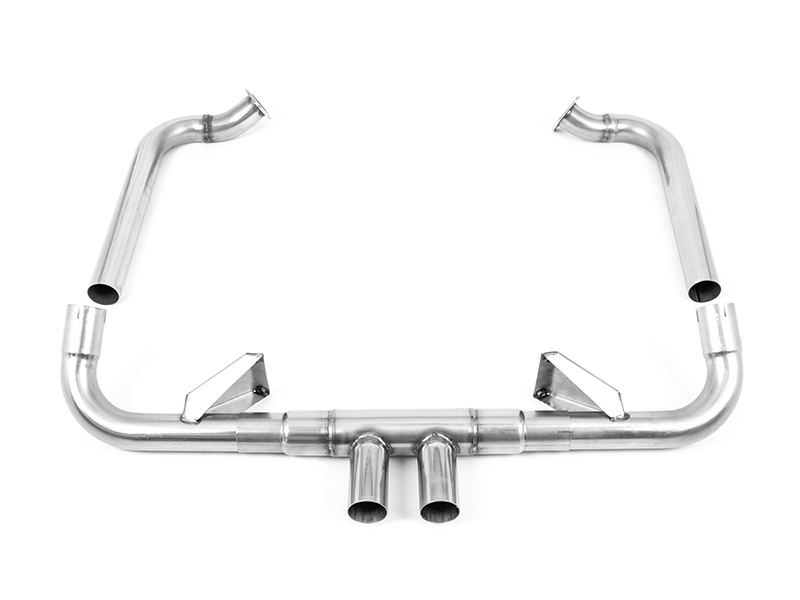 Milltek Sports Exhaust Rear Silencer Delete With Titanium Trims ...