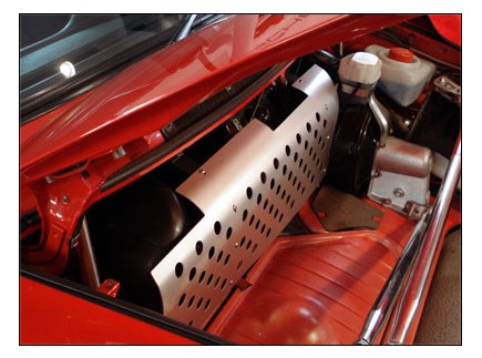 Porsche Rennline Blower Motor Assembly Cover - I07BLACK | Design 911