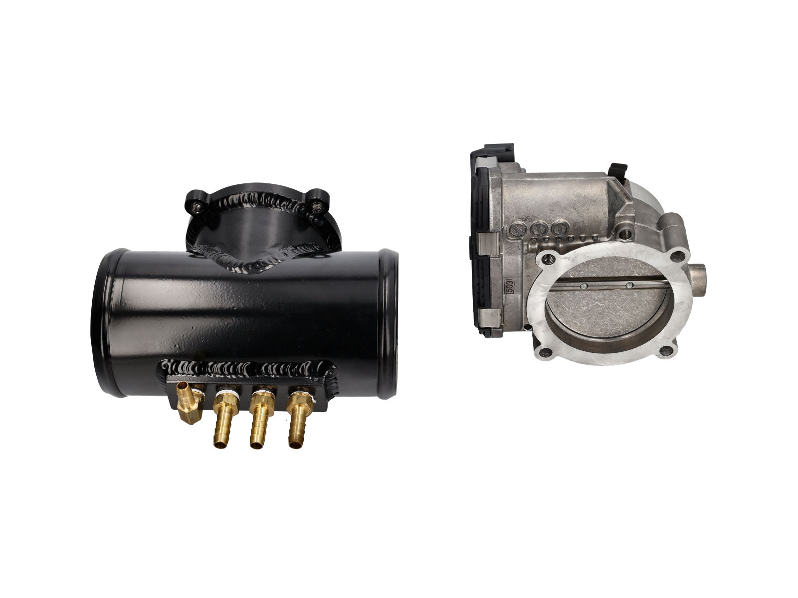 Porsche 997 TURBO Race Plenum and Throttle Body Agency Power AP-997TT ...