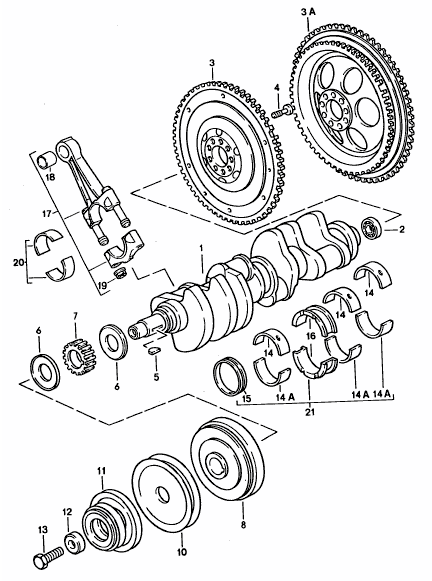 Single Mass Flywheel Bolt SET OF 9 - M10x1.25x24. Porsche 928 / 964 ...