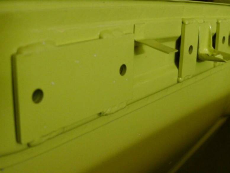 Mounting shoulder brackets 3" race harness belts. Porsche 914-6 GT ...