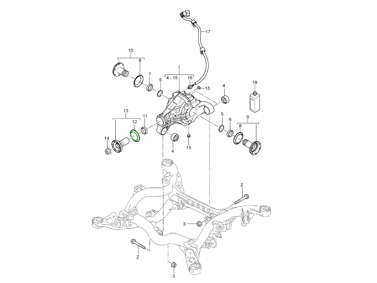 Buy Porsche Cayenne 9PA1 (957) 2007-2010 957 Cayenne 3.0L Diesel 2007 ...