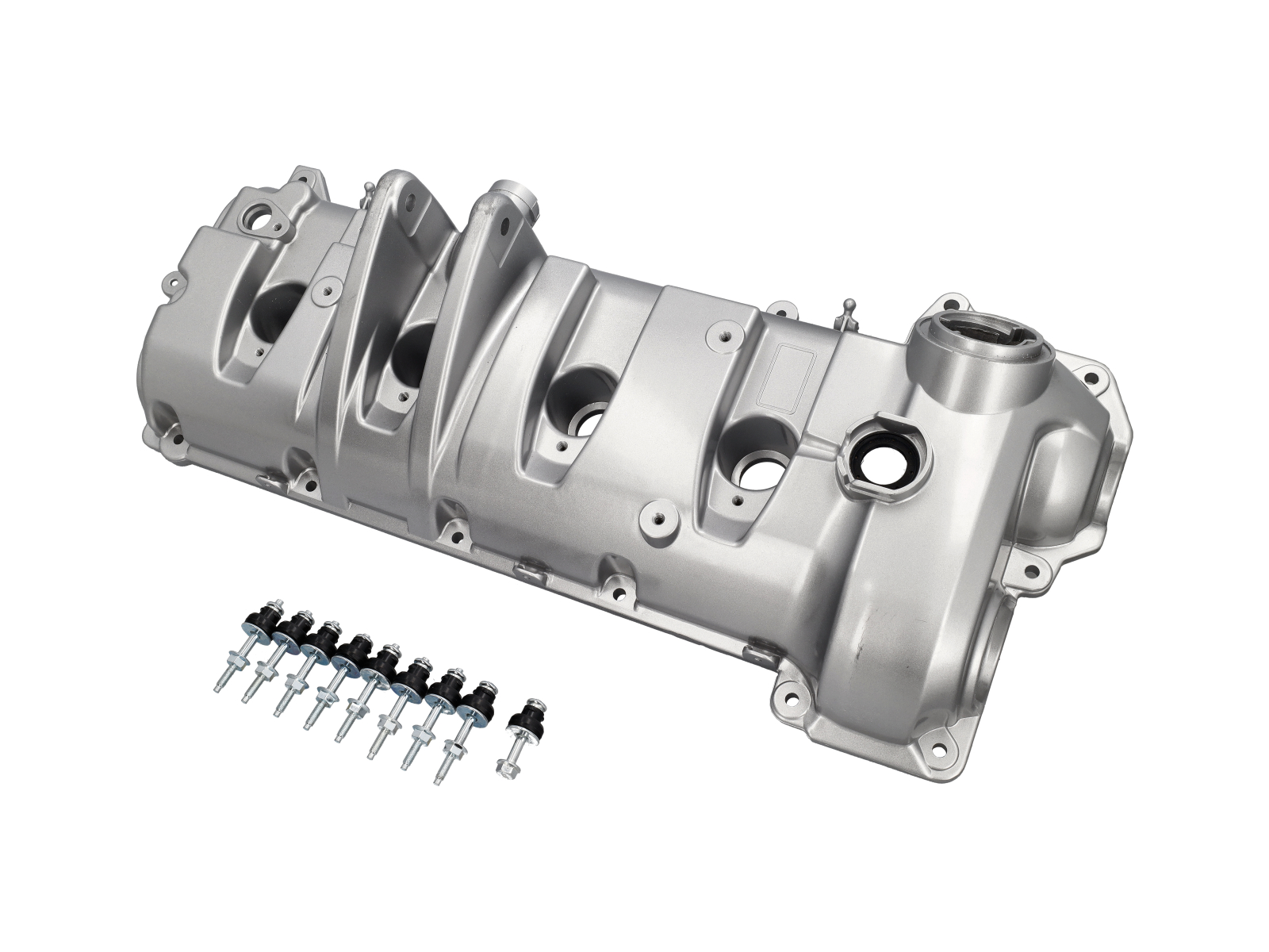Engine valve cover. Porsche 970 Panamera V8 / 958 Cayenne V8 ...